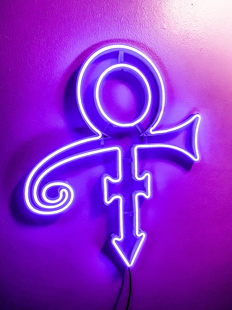 Prince Symbol LED Neon Sign - Etsy