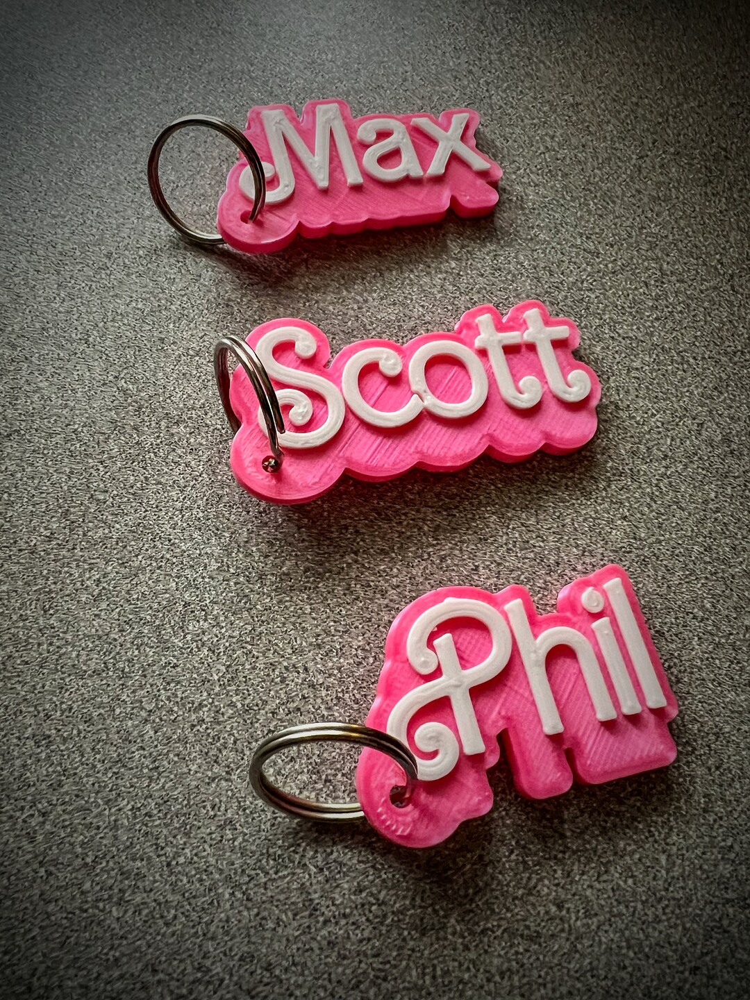 Custom Barbie Personalized Keychains - Etsy