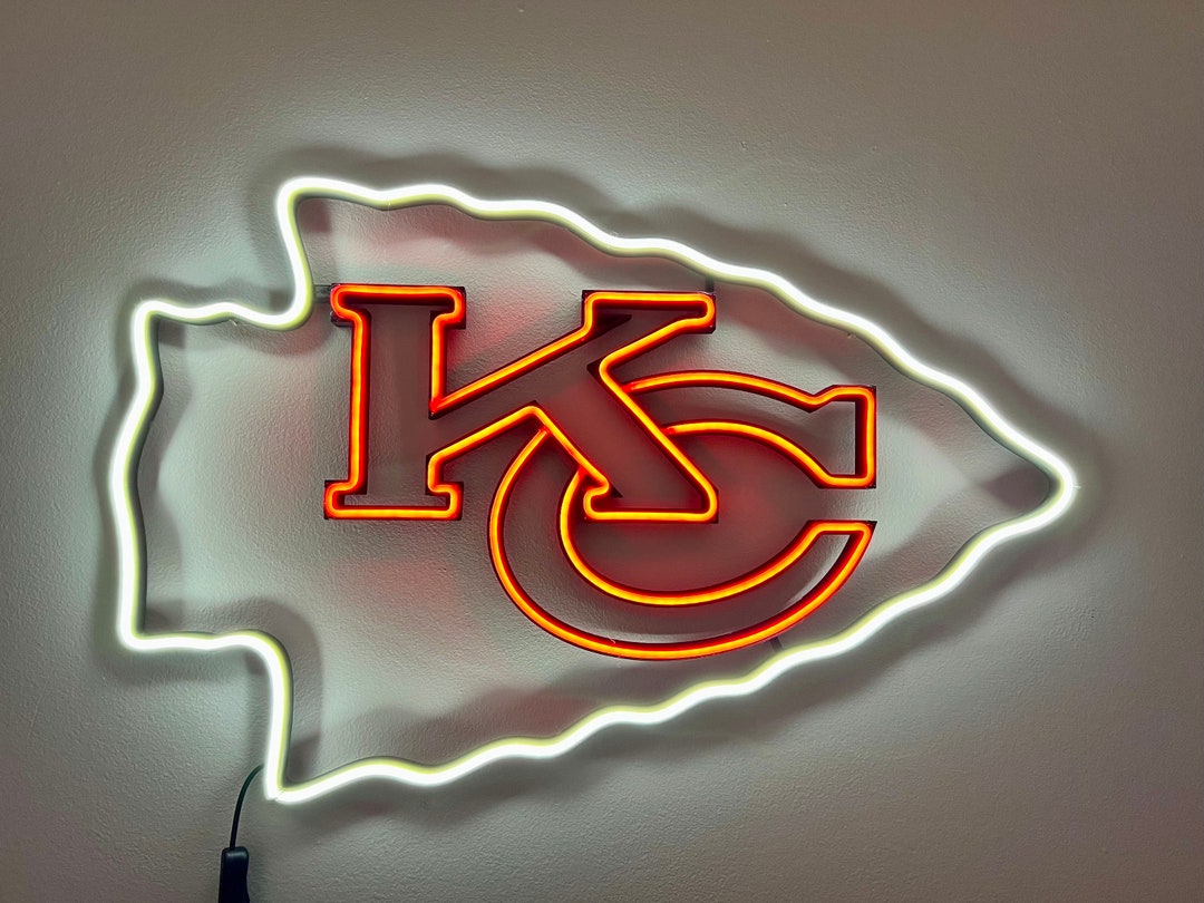 Kansas City Chiefs Very Large LED Neon Sign - Etsy