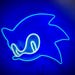 Sonic the Hedgehog LED Neon Sign - Etsy