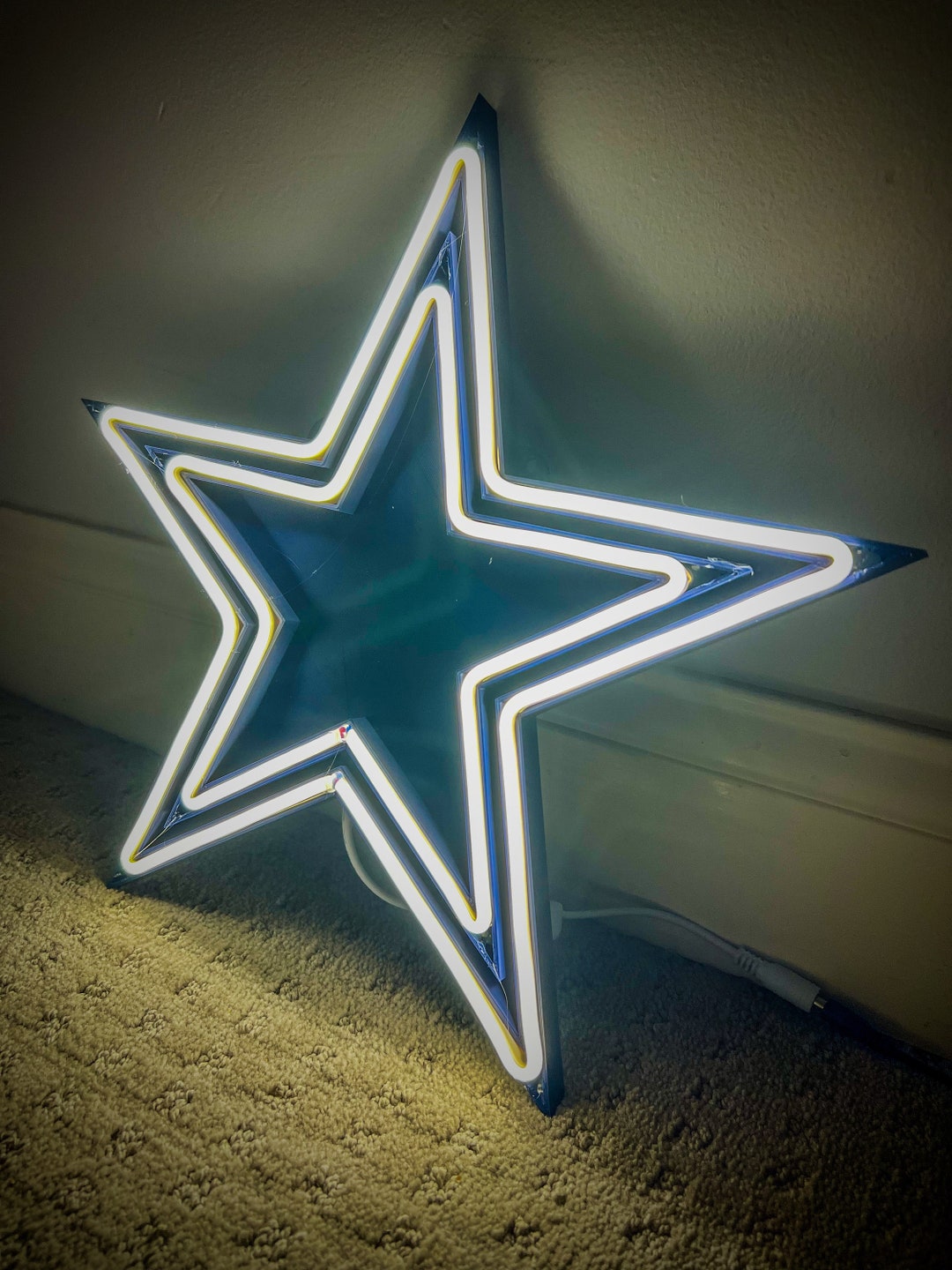 Dallas Cowboys LED Neon Sign - Etsy
