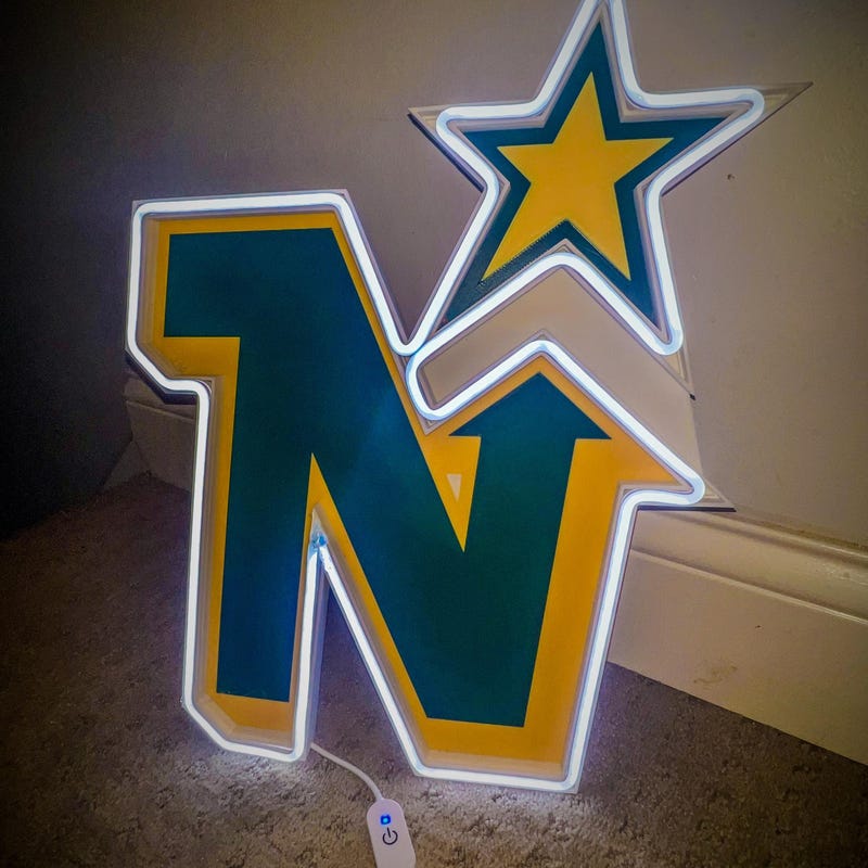Neon Stars - Etsy