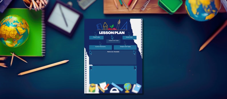 Lesson Plan for Teachers - Etsy