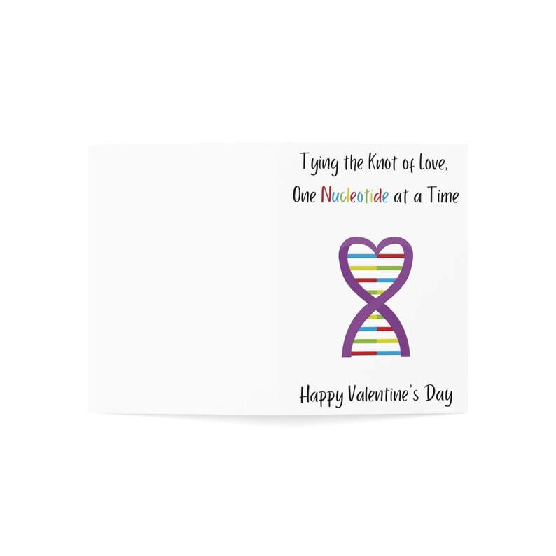 Microbiology Valentine's Day Card Science Student, Cute, Nerdy Card ...