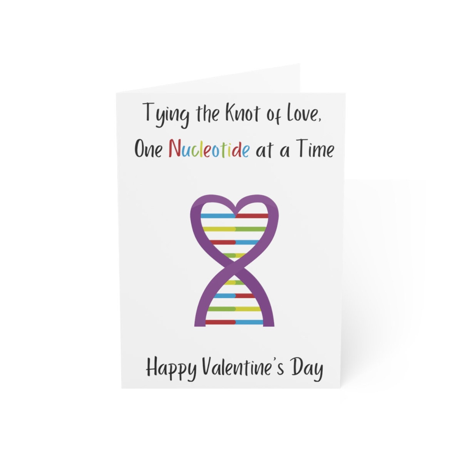 Microbiology Valentine's Day Card Science Student, Cute, Nerdy Card ...