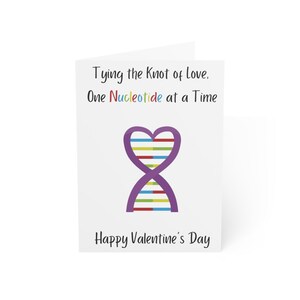 Microbiology Valentine's Day Card Science Student, Cute, Nerdy Card ...