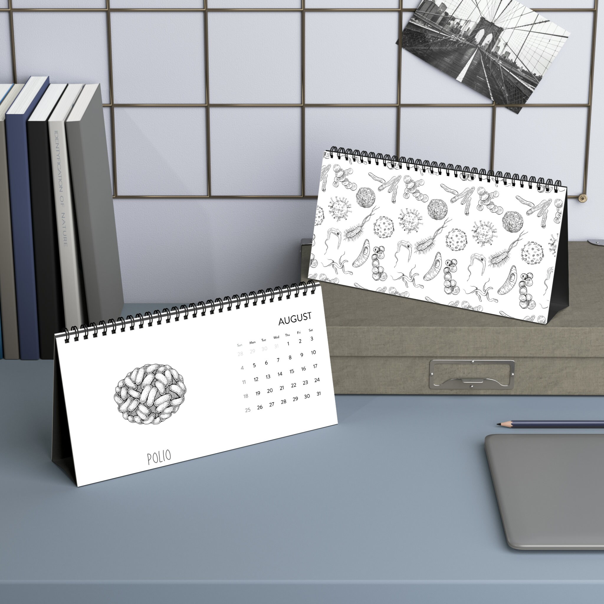 Microbiology 2024 Calendar Science Calendar, Microbiologist, Virology ...