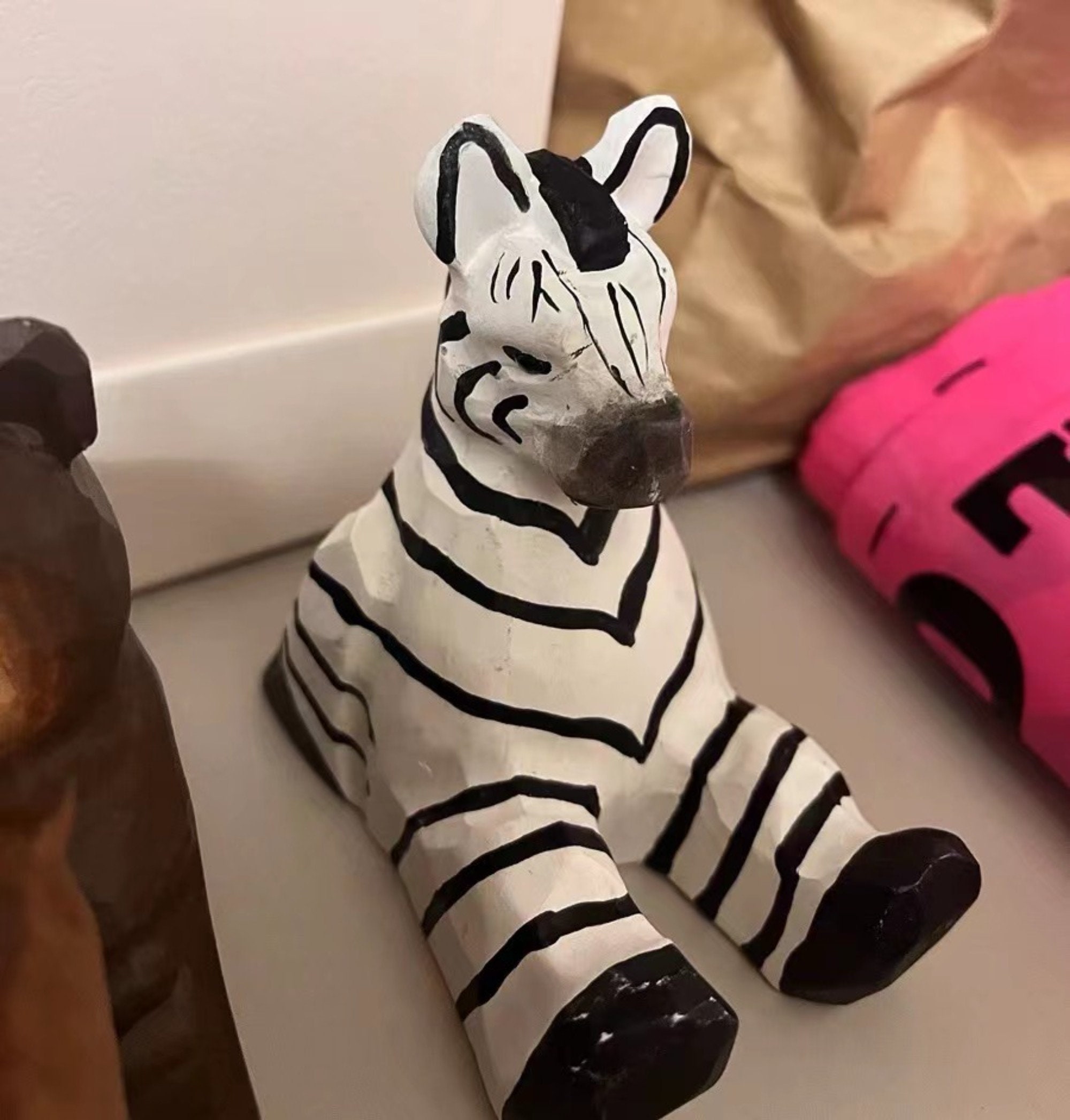 Animal Cell Phone Holder, Wooden Phone Stand, Gift for Her, Desk ...