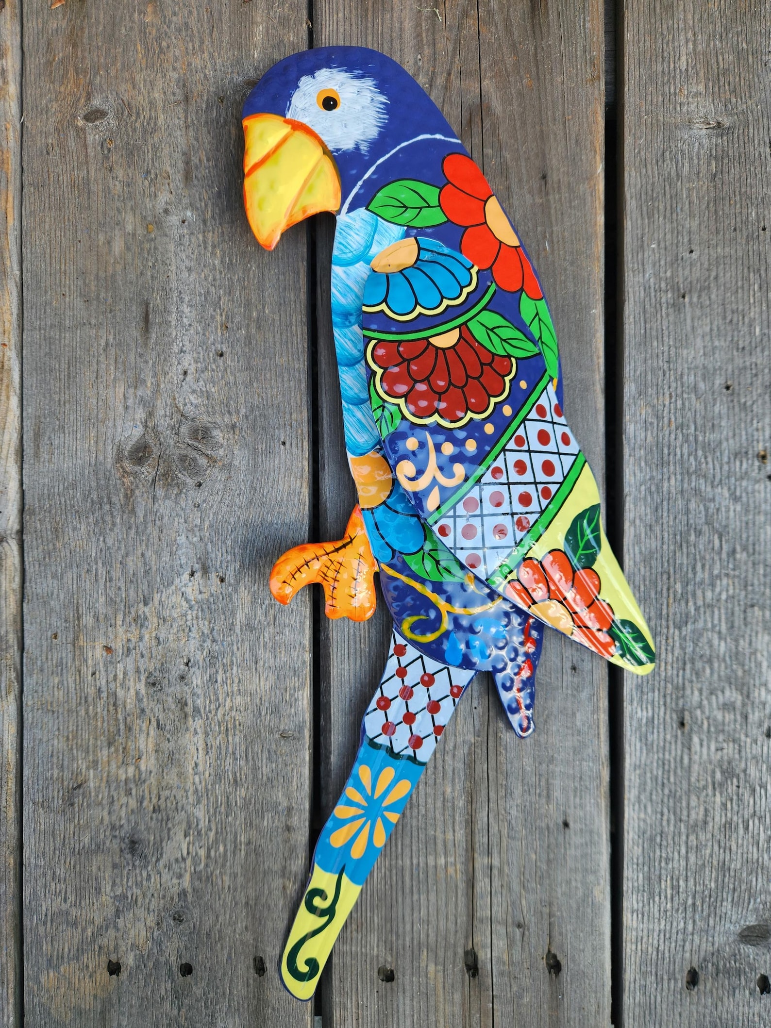 Metal Talavera Wall/fence Decor, Wall Hanging Decoration, CHOOSE Style ...