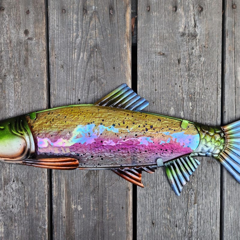 Metal Fish Wall Art - Etsy