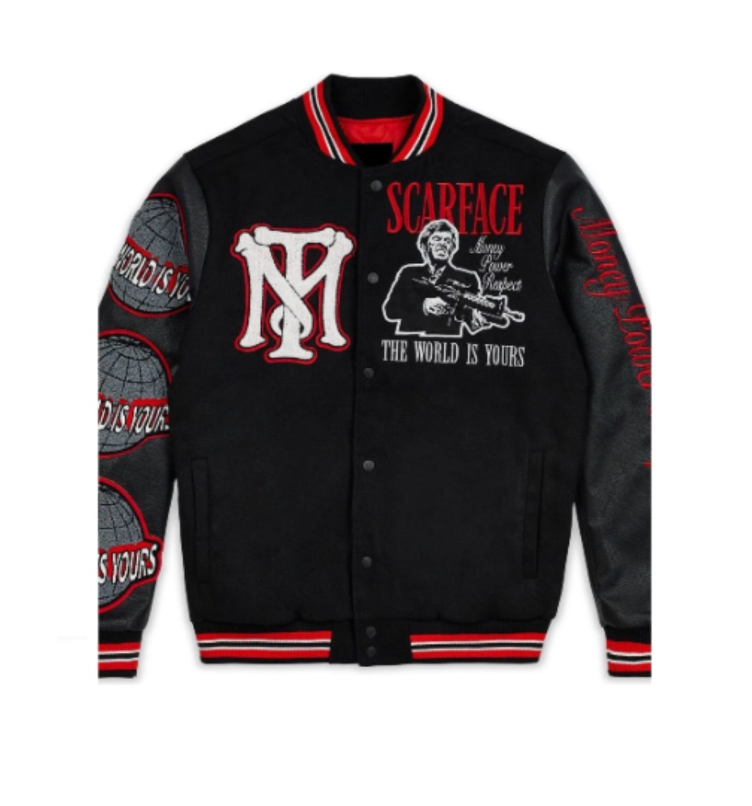 Scarface Al Pacino Varsity Jacket Movie-inspired Men's Letterman Coat ...