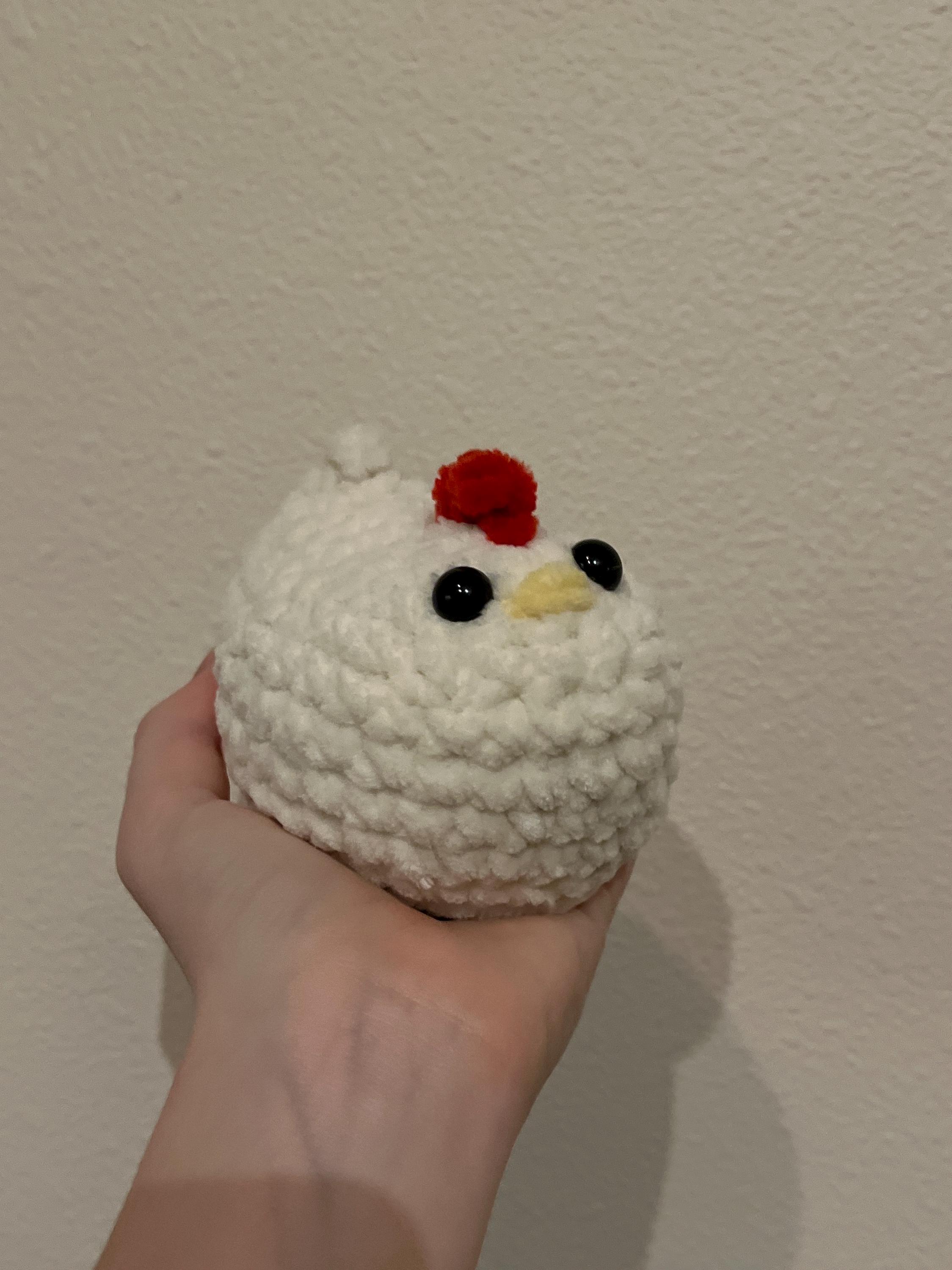 Crochet Chicken Plush, Amigurumi Plush Chickens - Etsy