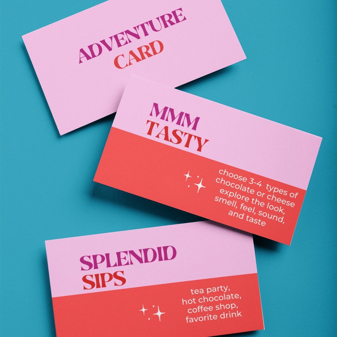 ADVENTURE CARDS - Etsy