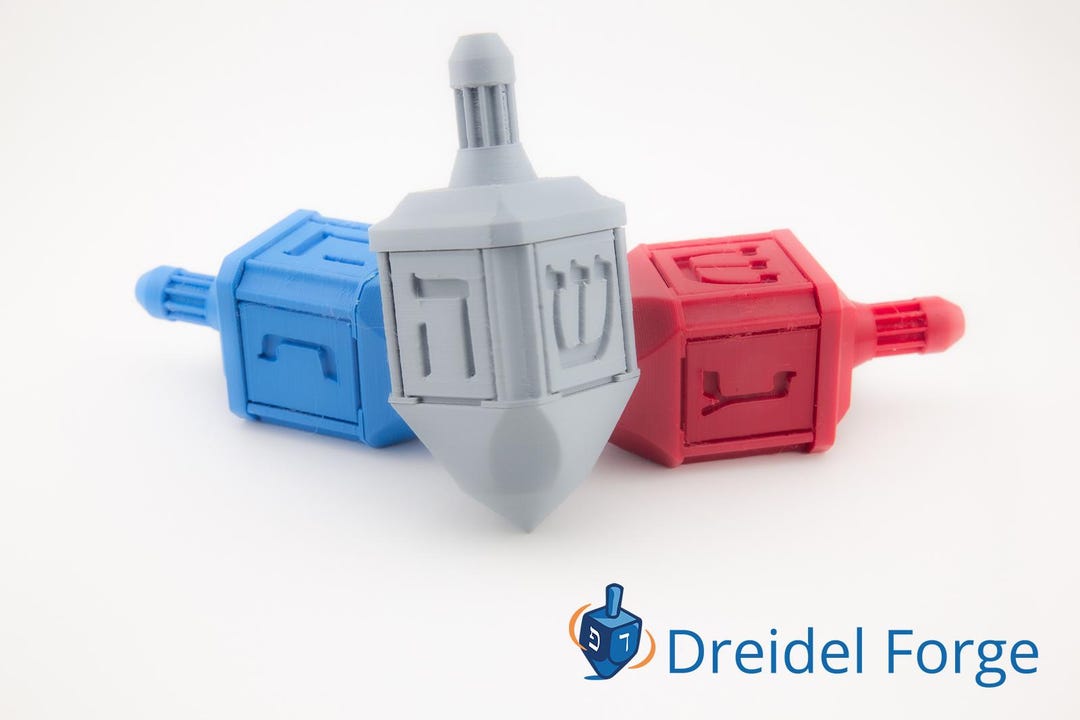 Dreidel Forge Customizable Assemble Yourself Dreidel Kit - Single Color ...