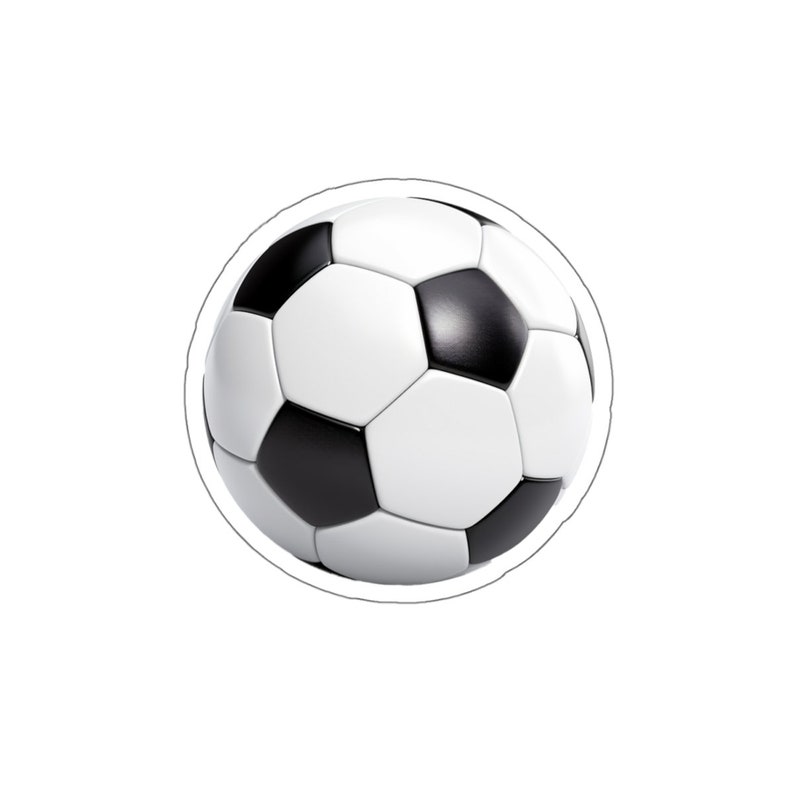 Soccer Ball Sticker - Etsy