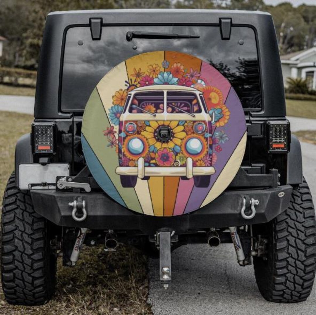 MCM Retro Van Tire Cover - Etsy