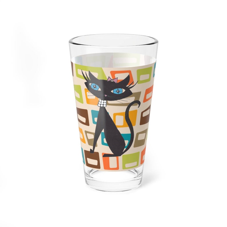 Atomic Cat Glassware - Etsy