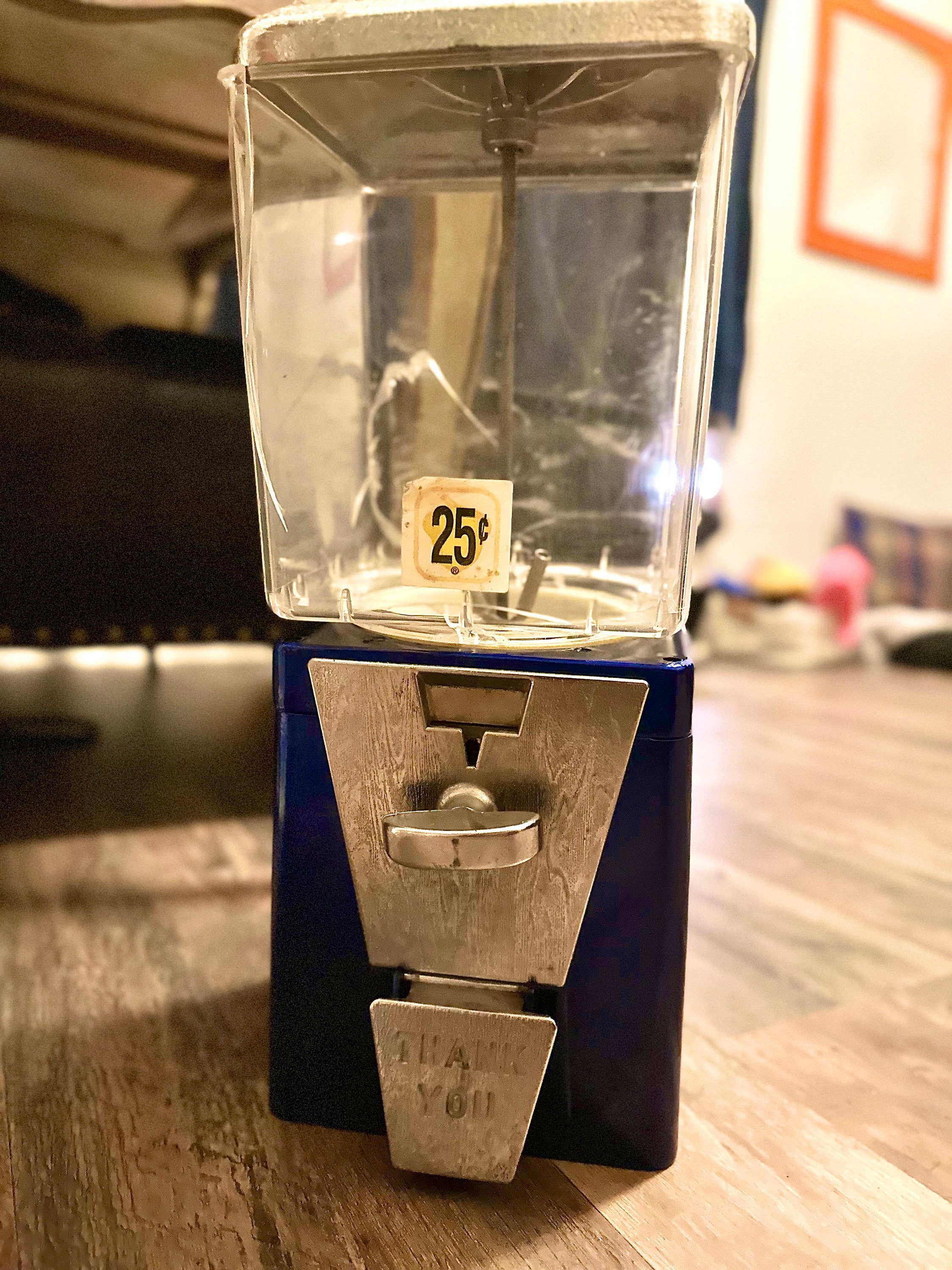 Vintage Vending Quarter Machine - Etsy