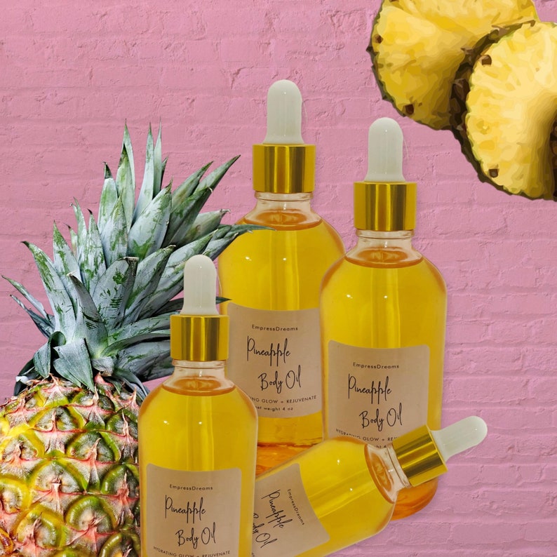 Pineapple Body Oil - Etsy