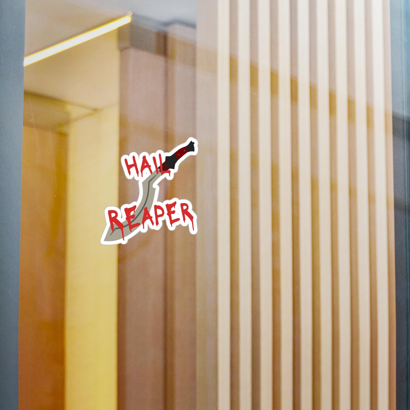 Hail Reaper Slingblade Red Rising Inspired Vinyl Decal - Etsy