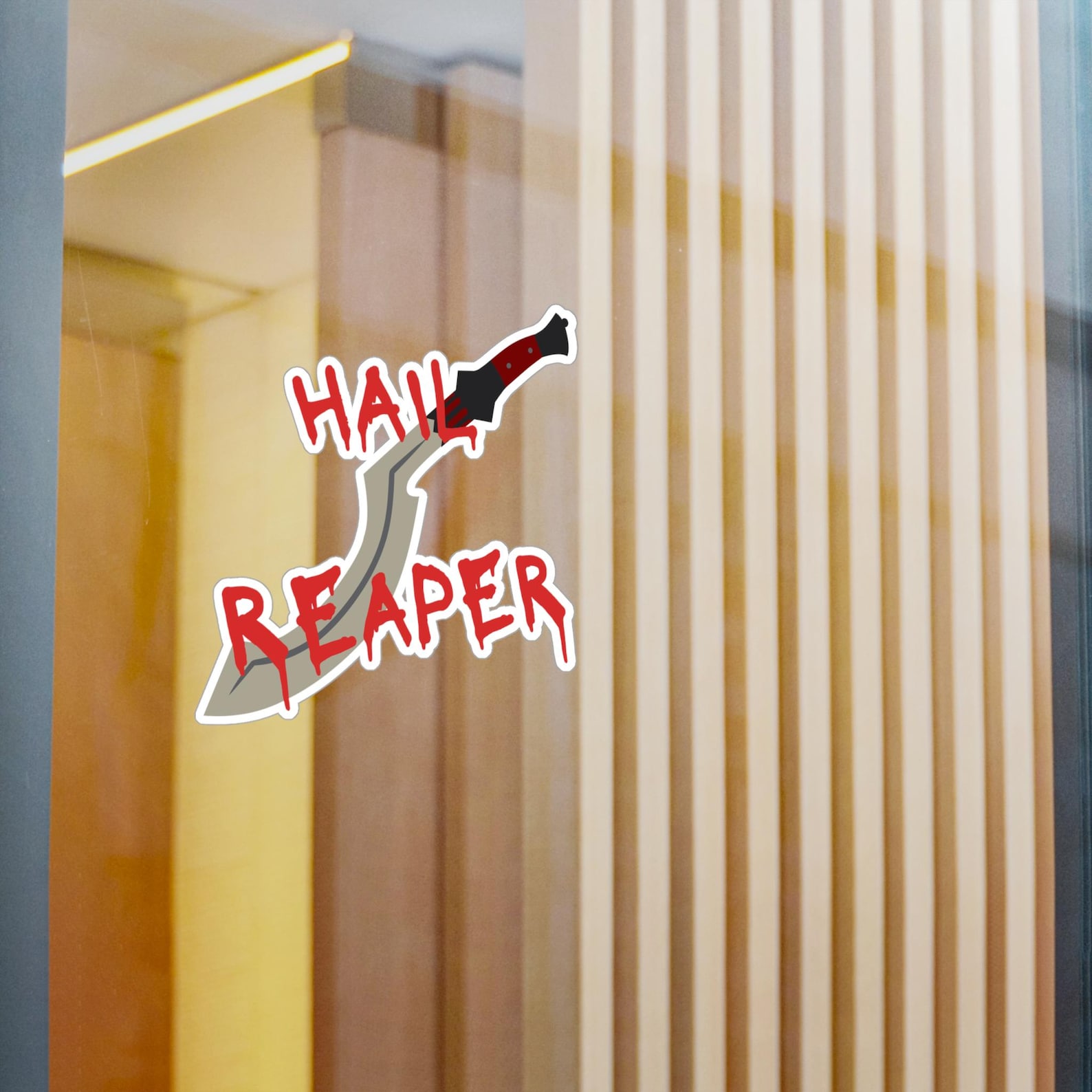 Hail Reaper Slingblade Red Rising Inspired Vinyl Decal - Etsy