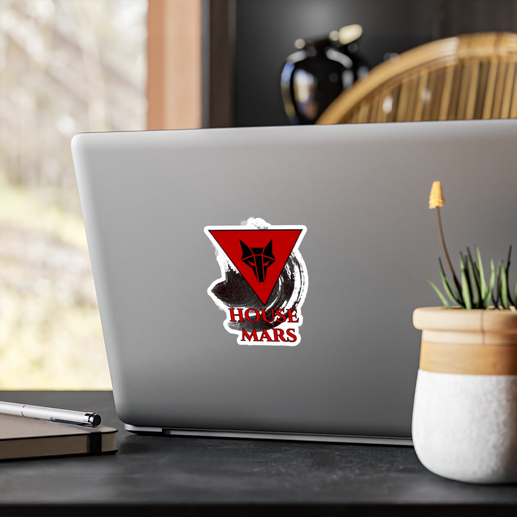 House Mars Inverted Colors Sigil Red Rising Inspired Vinyl Decal - Etsy