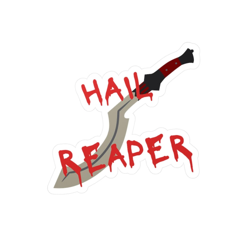 Hail Reaper Slingblade Red Rising Inspired Vinyl Decal - Etsy