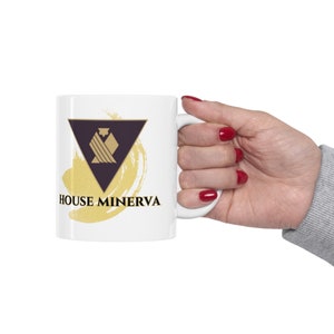 House Minerva Sigil Red Rising Inspired Ceramic Mug 11oz - Etsy