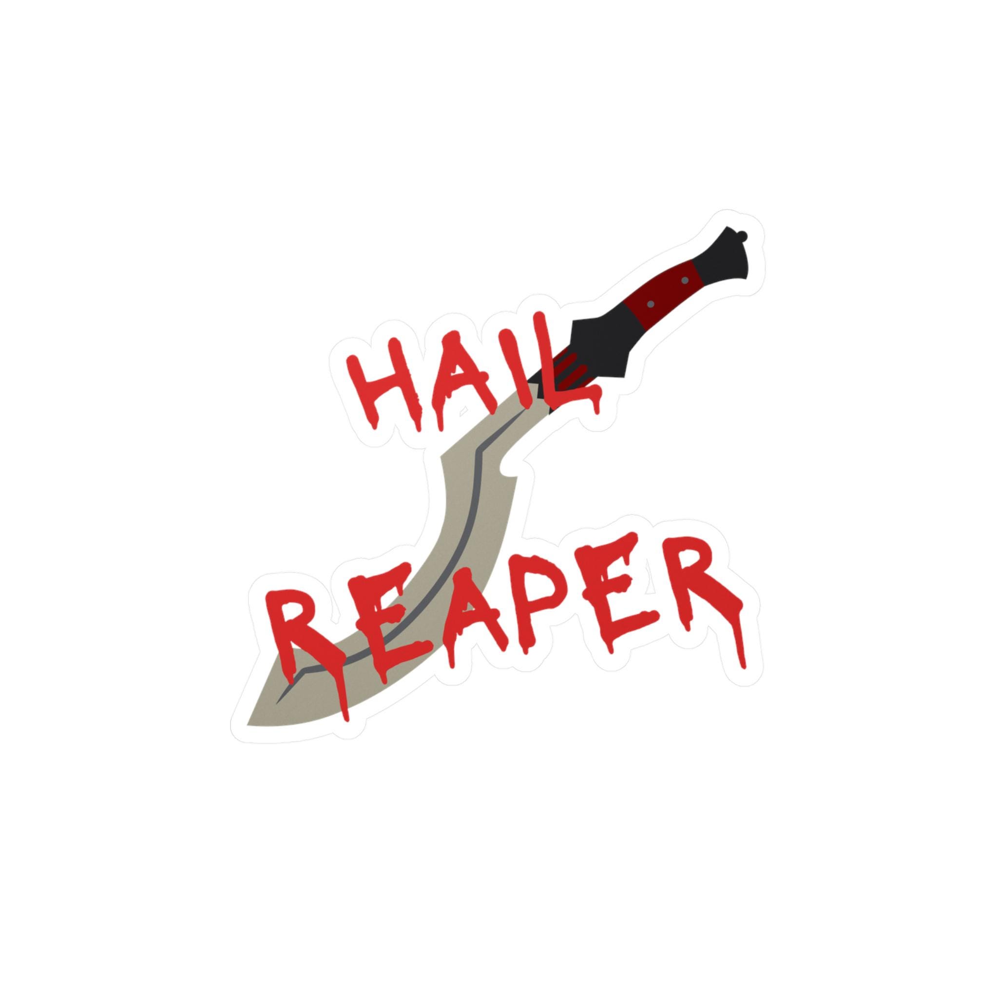 Hail Reaper Slingblade Red Rising Inspired Vinyl Decal - Etsy