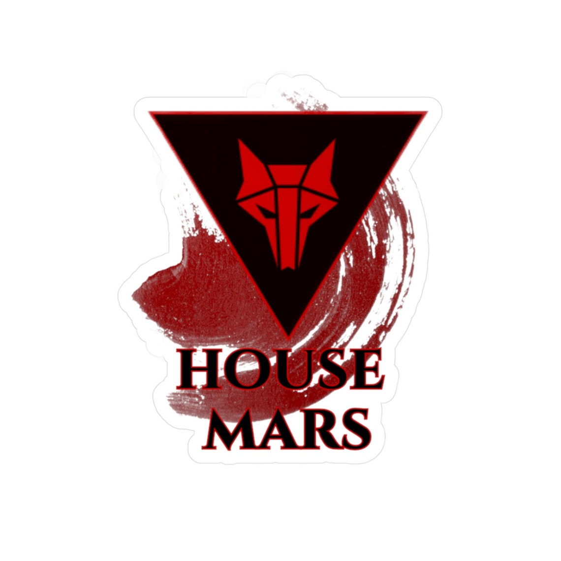 House Mars Sigil Red Rising Inspired Vinyl Decal - Etsy