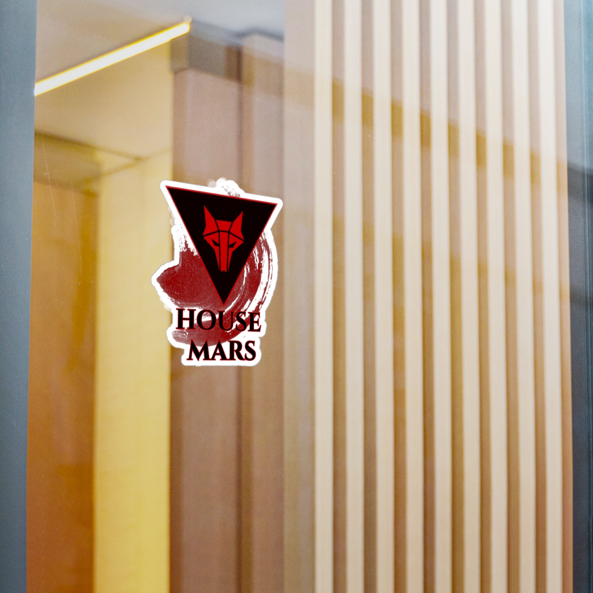 House Mars Sigil Red Rising Inspired Vinyl Decal - Etsy