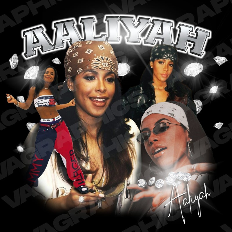 Aaliyah Svg - Etsy