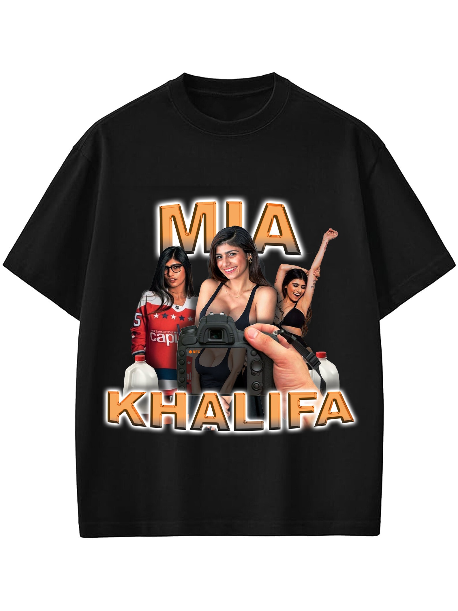 Mia Khalifa Png RAP Bootleg T-shirt Design Digital File, 300 DPI, PNG ...