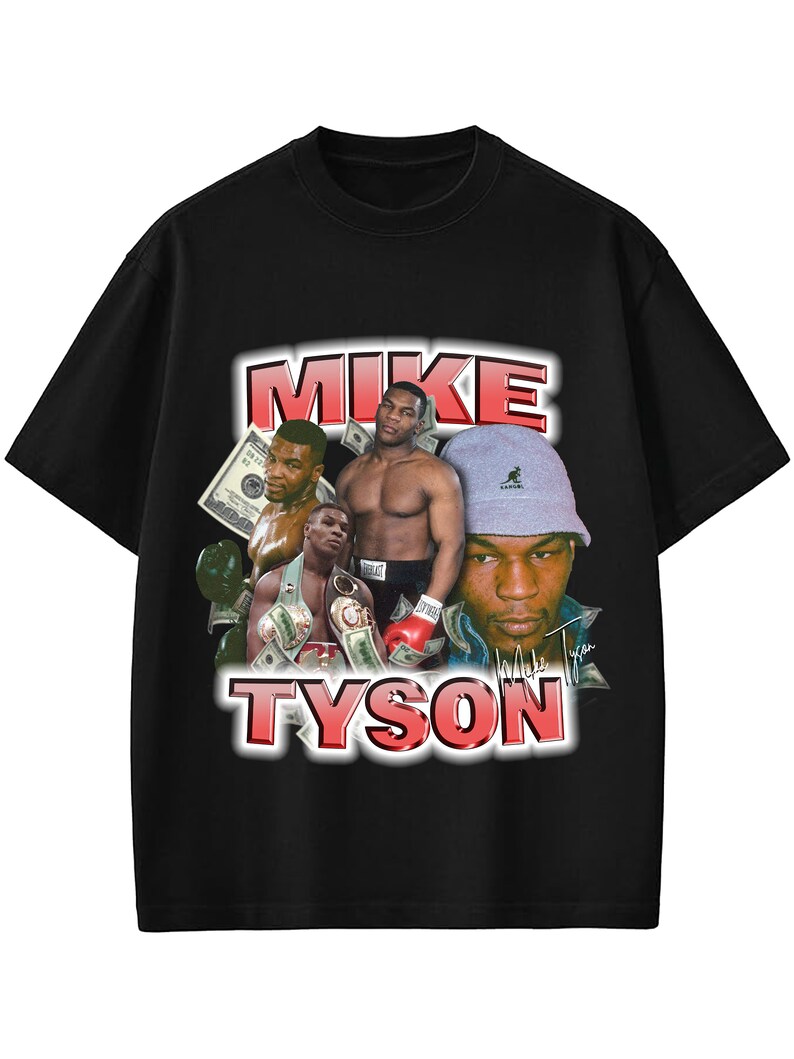 Mike Tyson Png RAP Bootleg T-shirt Design Digital File, 300 DPI, PNG ...