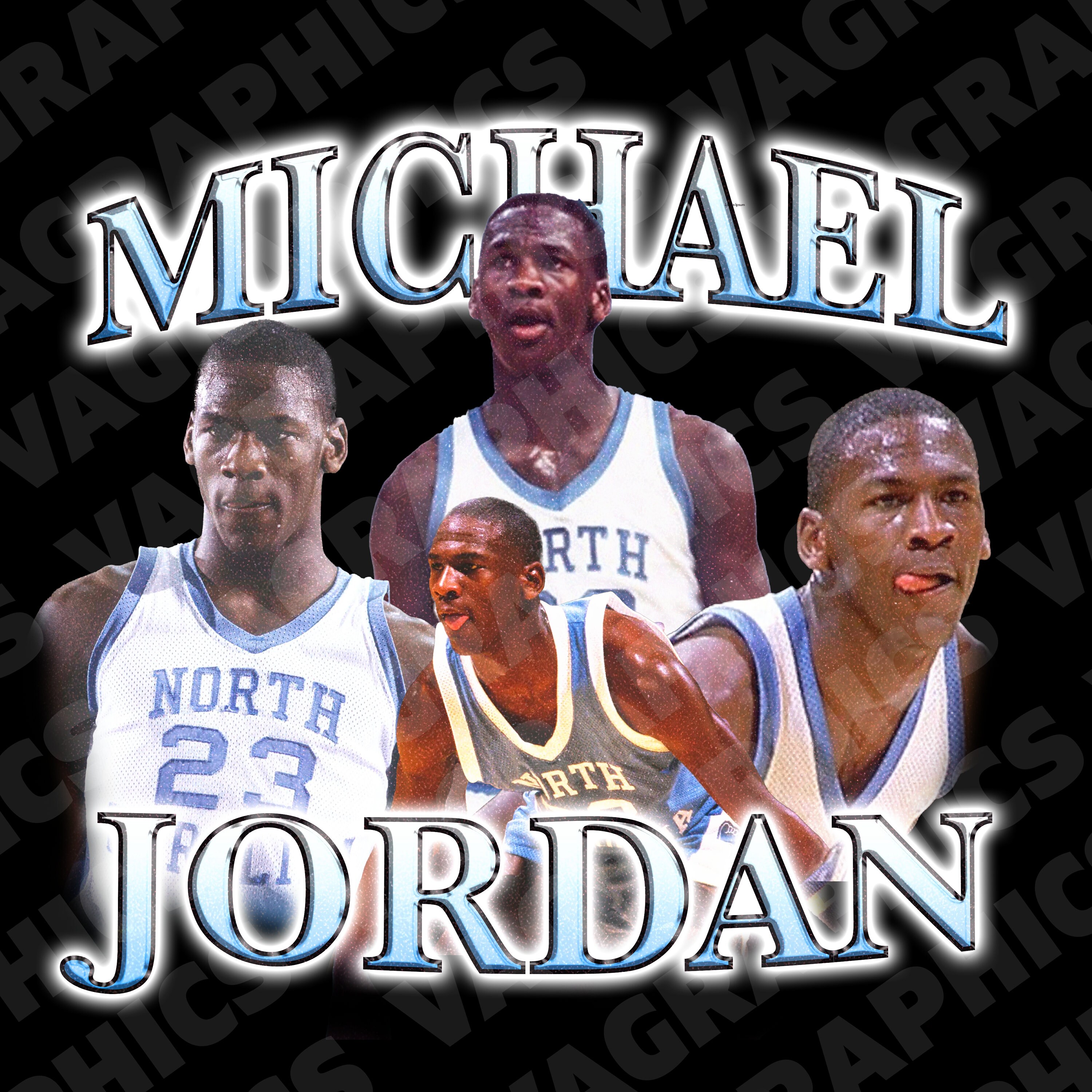 Michael Jordon Png RAP Bootleg T-shirt Design Digital File, 300 DPI ...