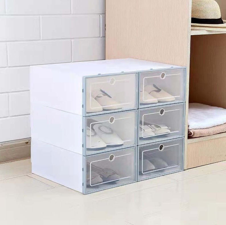 Plastic Shoe Box - Etsy