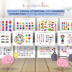 Brain Boosting Activities for Kids, Neurogymnastics Exercises (digital ...