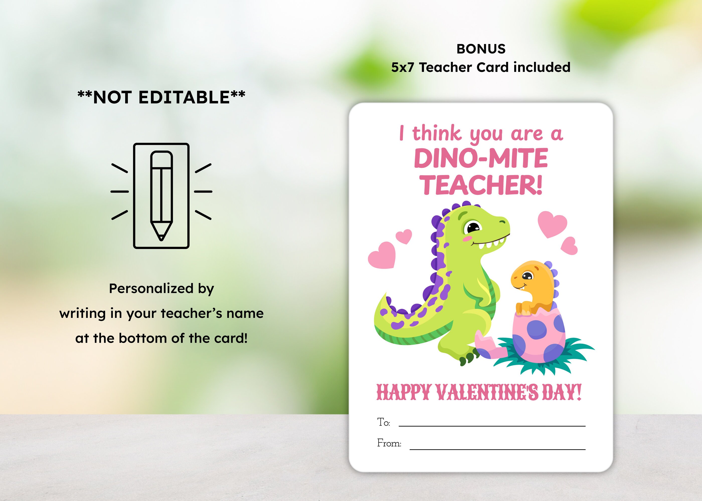 Dinosaur Valentines Cards, Dinosaur Valentines Cards for Kids ...