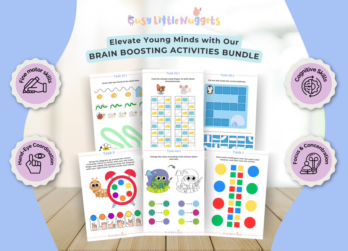 Brain Boosting Activities for Kids, Brain Gym, Forefinger Gym ...