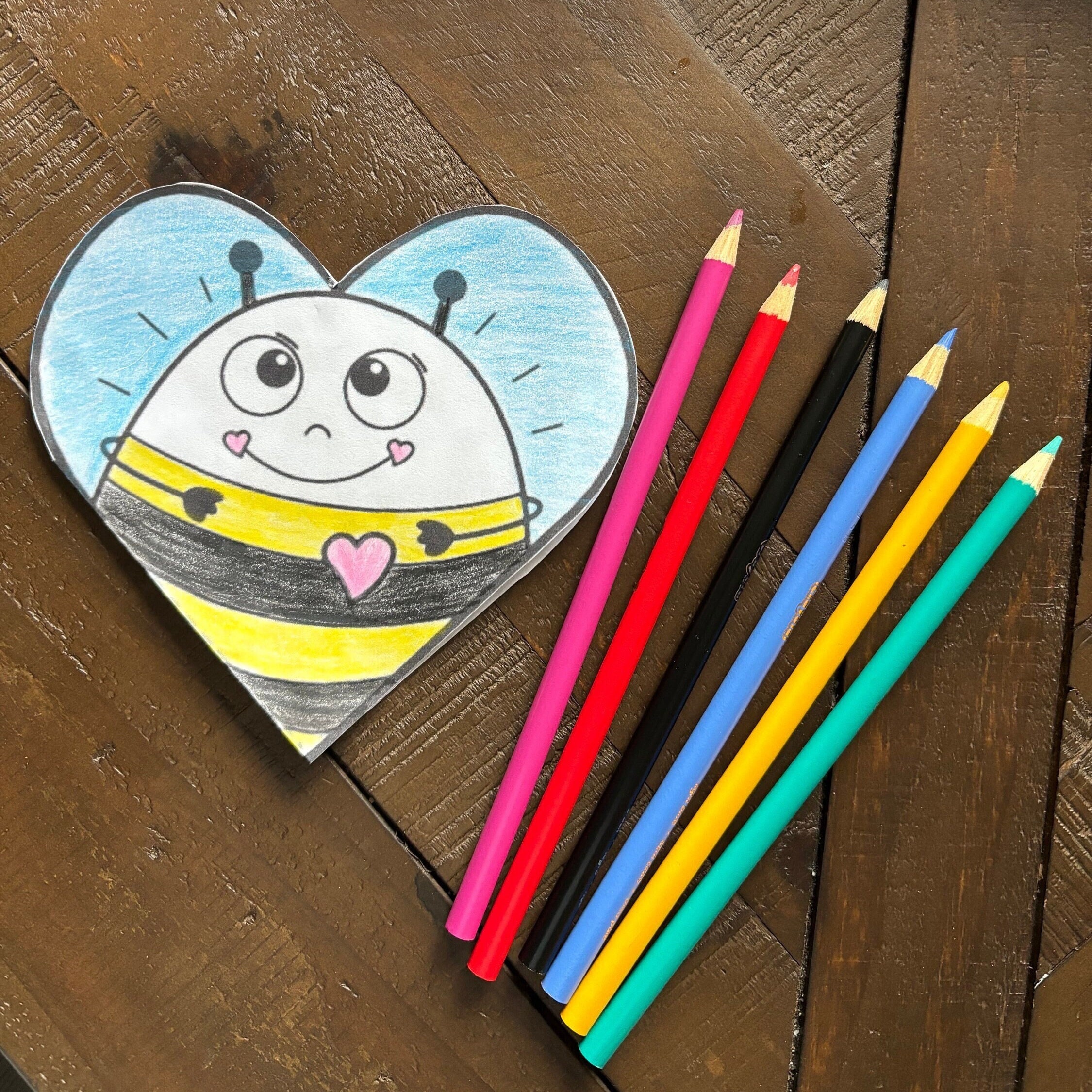 Printable Coloring Pages, Heart Coloring Cards, Kids Coloring Cards ...