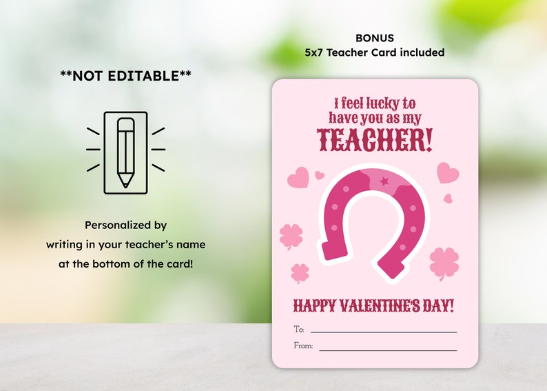 Printable Cowgirl Valentine's Day Cards, Western Theme (PDF) - Etsy