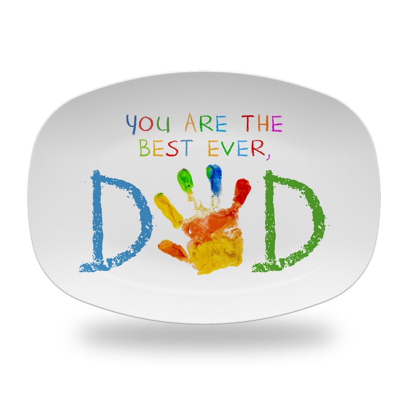 You Are the Best Ever, Dad! Platter, Father's Day Gift, Personalized ...