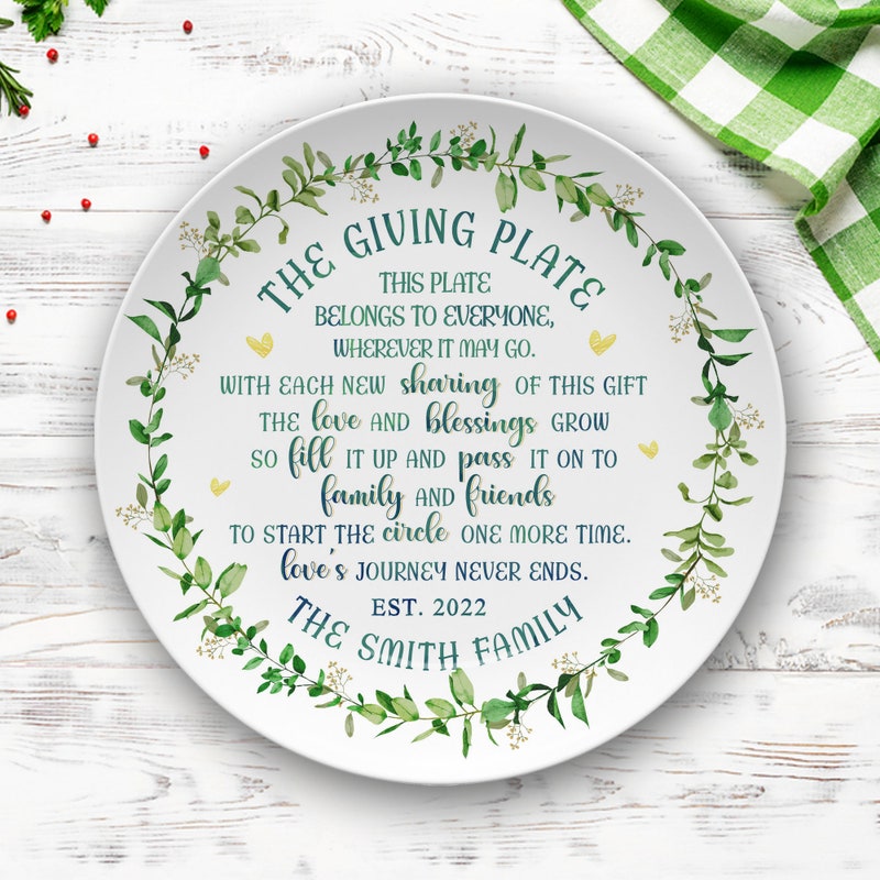 Giving Plate - Etsy