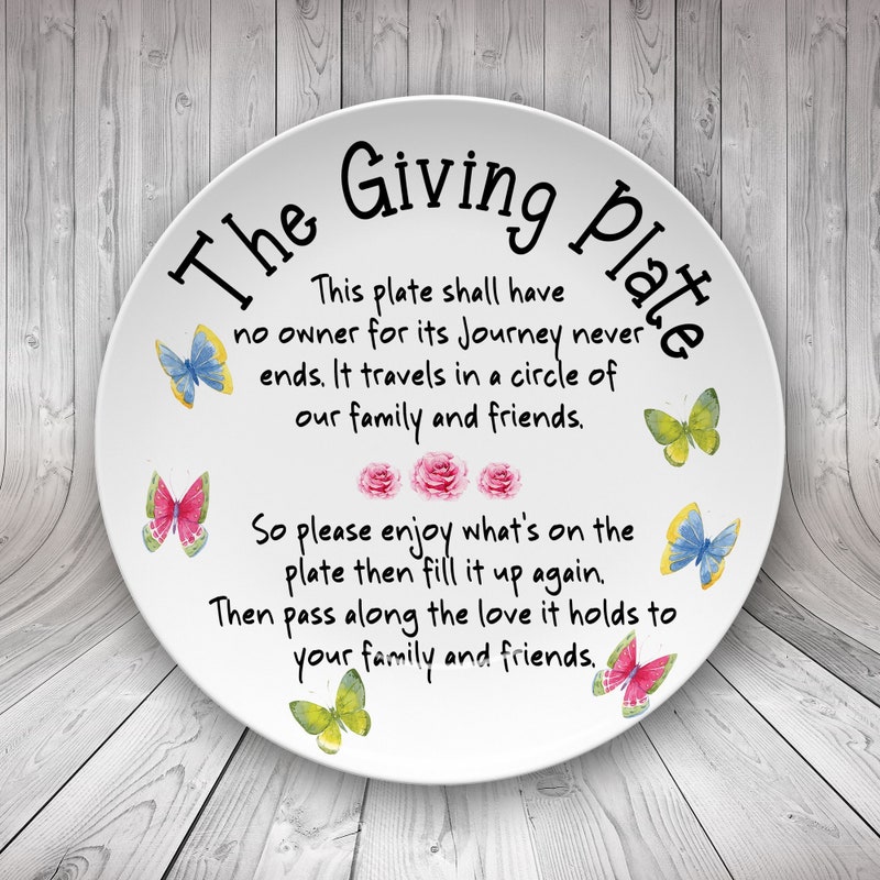 Giving Plate - Etsy