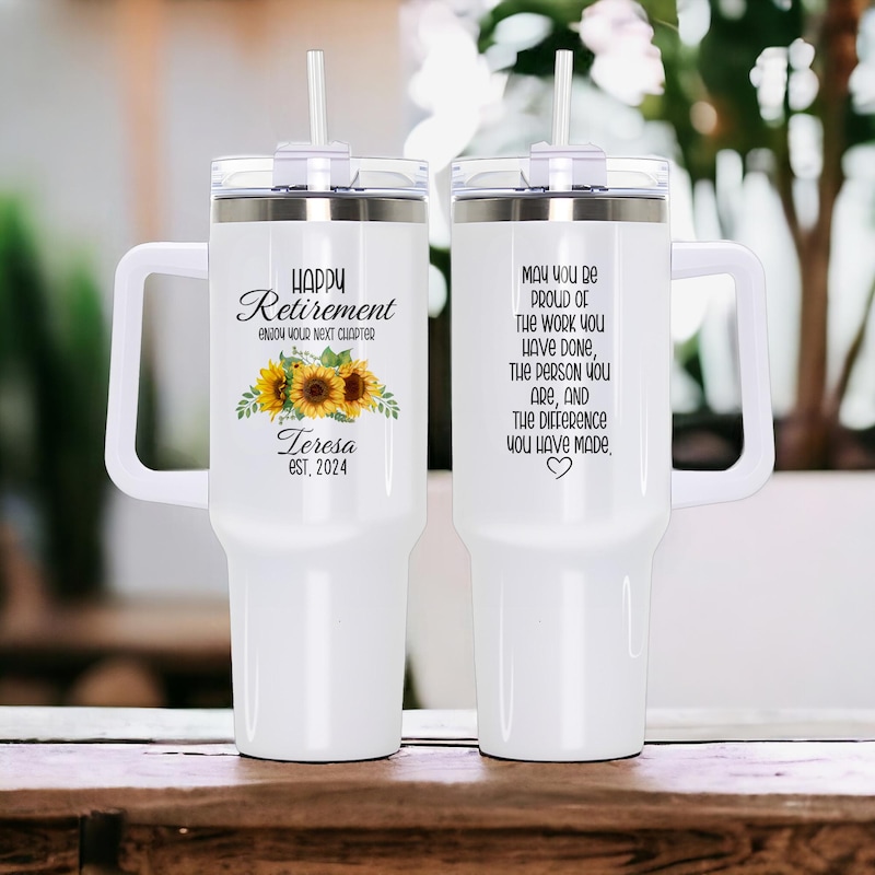 Retirement Tumbler - Etsy