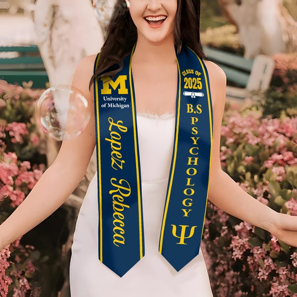 Graduation Sash - Etsy