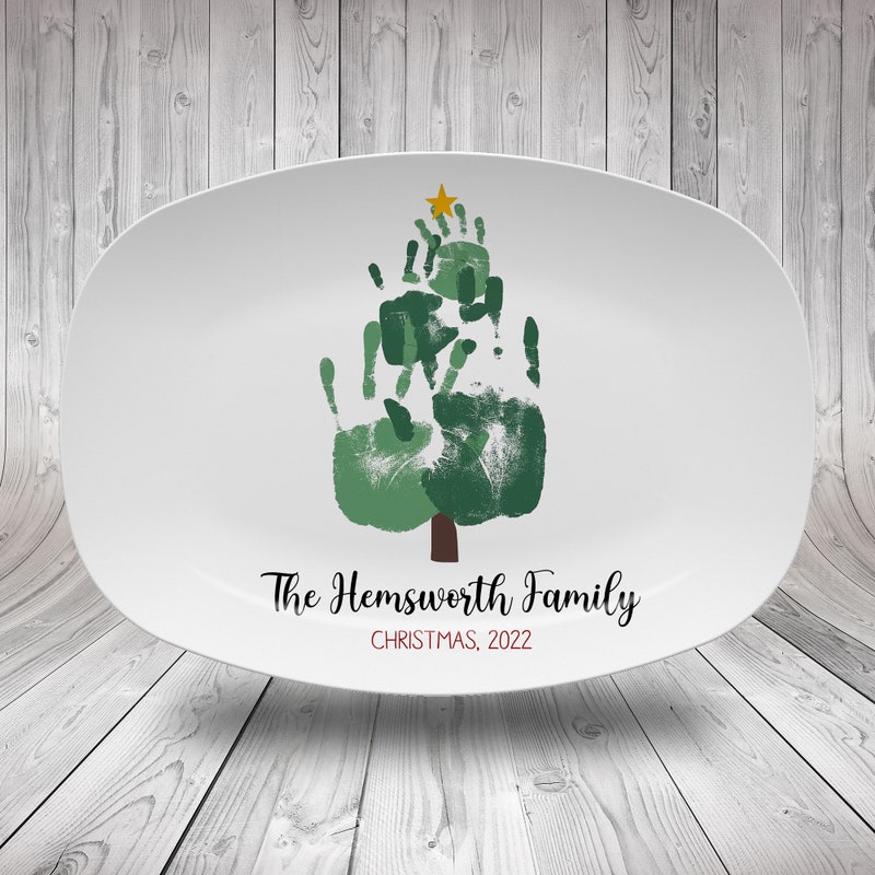 Santa Handprint - Etsy