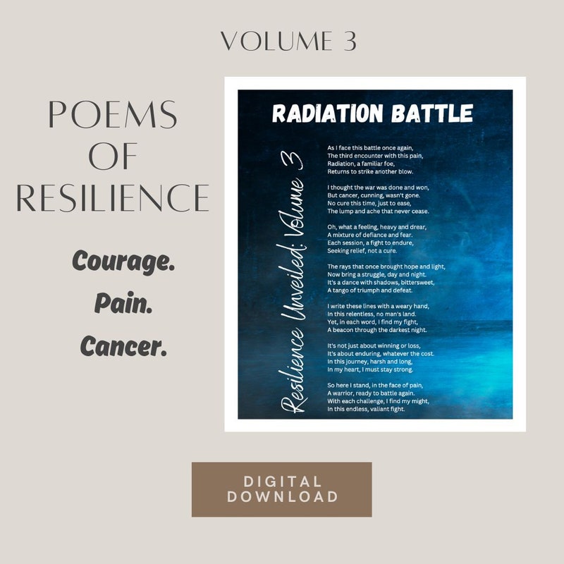 Breast Cancer Poem - Etsy