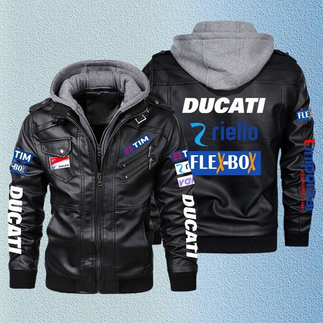 F1 Racing Suit-men's Leather Jacket-trendy Men's Jacket-ducati Racing ...