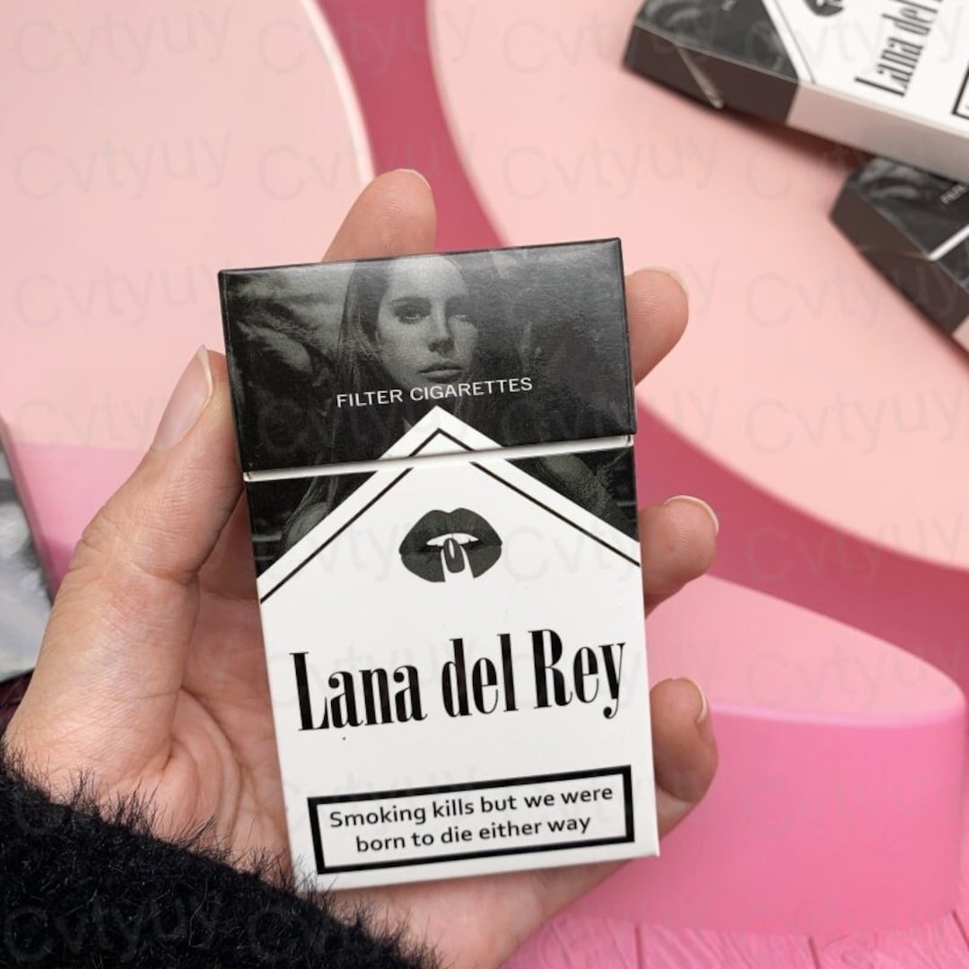 Lana Del Rey Poster Box, Cigarette Lipsticks Set,lana Del Rey Lipsticks ...